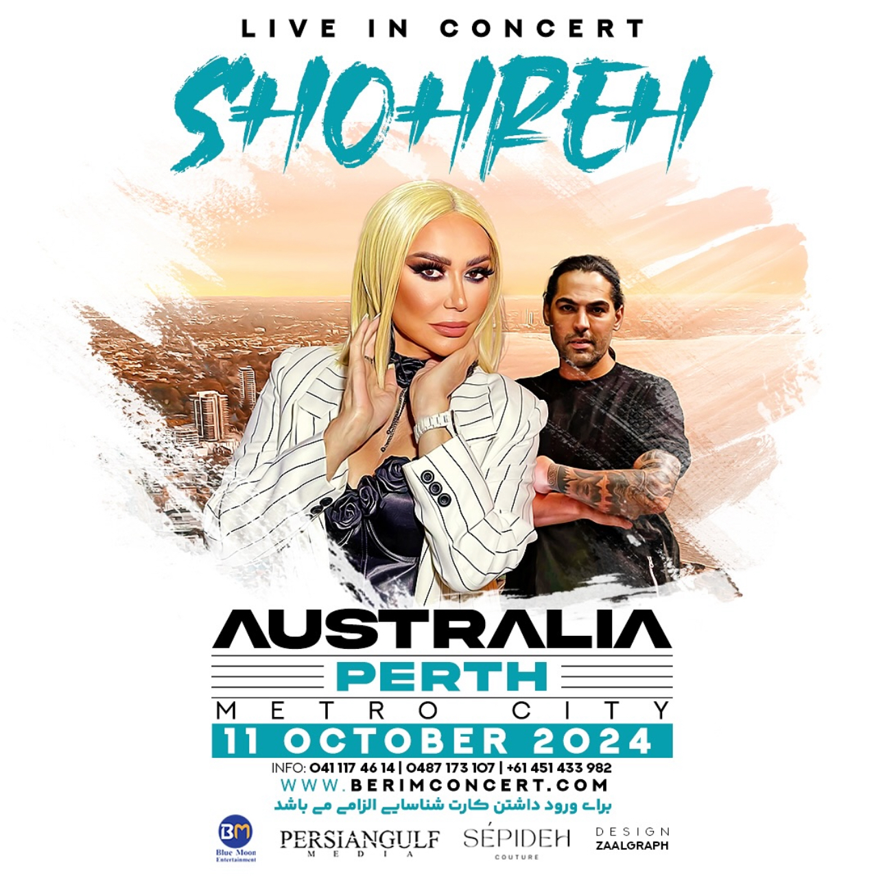 Perth Australia Concert – Shohreh Solati Official Website | شهره صولتی